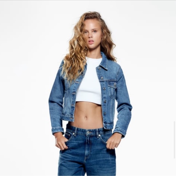 Zara | Jackets & Coats | Zara Basic Denim Jacket | Poshmark